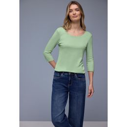 Street One Damen Street One 3/4-Arm-Shirt &raquo;Style Pania&laquo; in Unifarbe 40