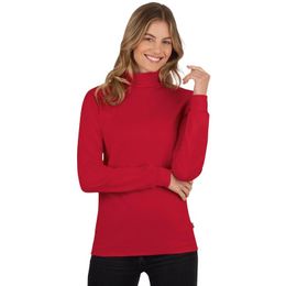 TRIGEMA Damen Rollkragenshirt &raquo;TRIGEMA Langarm Ski- und Sport-Rollkragenpullover&laquo; 1 Stk. braun S