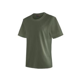 Maier Sports Damen Funktionsshirt &raquo;Walter&laquo; Herren T-Shirt, rundhals pique Outdoorshirt, schnelltrocknend gr&uuml;n XL