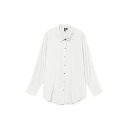 V&eacute;ro Moda Vero Moda Damen Langarmbluse &raquo;VMNORA LS OVERSIZE SHIRT WVN GA NOOS&laquo; wei&szlig; M