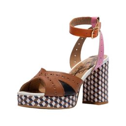 Fly London Damen High-Heel-Sandalette &raquo; Sandalen Leder&laquo; 37