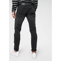 Replay Herren Slim-fit-Jeans &raquo;Anbass Superstretch&laquo; elastisch schwarz 30, L&auml;nge 30