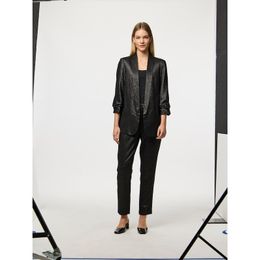 Pieces Damen Pieces Longblazer &raquo;PCBOSELLA 3/4 GLITTER BLAZER NOOS&laquo; M