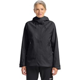 Jack Wolfskin Damen Outdoorjacke &raquo;KAMMWEG 2L JKT W&laquo; mit Kapuze grau XXL (48)