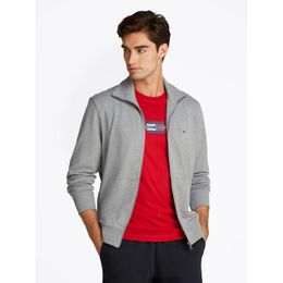Tommy Hilfiger Herren Sweatjacke &raquo;ESSENTIAL TERRY ZT STAND COLLAR&laquo; grau XL