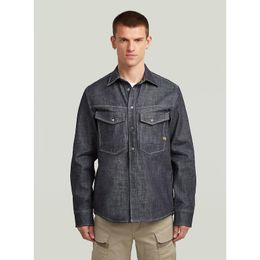 G-Star Raw G-Star Herren G-STAR Langarmshirt &raquo;Dakota Regular Selvedge Hemd&laquo; L