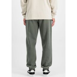 Alpha Industries Damen Sweathose &raquo;Basic Jogger Small Logo II&laquo; gr&uuml;n L, N-Gr