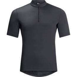 Jack Wolfskin Herren Funktionsshirt &raquo;BIKE COMMUTE HZ T M&laquo; grau L (52)
