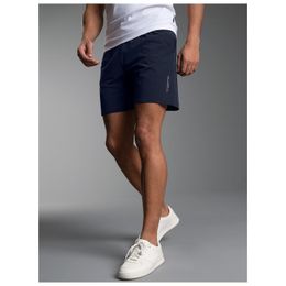 TRIGEMA Herren Jerseyhose &raquo;TRIGEMA Sport-Shorts mit Innenslip aus Netz&laquo; blau XL, US-Gr&ouml;&szlig;en