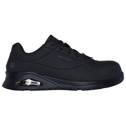 Skechers Herren Berufsschuh &raquo;WORK UNO SR - DOLTIN&laquo; , Arbeitsschuh, Sicherheitsschuh, Halbschuh mit Zehenschutz schwarz 41