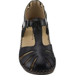 Damen Sandalette mit Klettverschluss schwarz Gr&ouml;&szlig;e 41