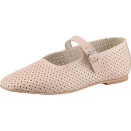 Heine Damen Ballerina taupe Gr&ouml;&szlig;e 38