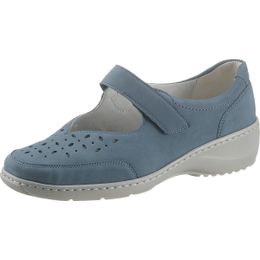 Waldl&auml;ufer Damen Ballerina jeansblau Gr&ouml;&szlig;e 5
