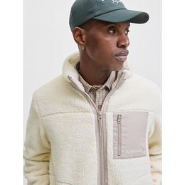 Jack & Jones Jack & Jones Herren Fleecejacke &raquo;JJESOHO TEDDY JACKET NOOS&laquo; ohne Kapuze S