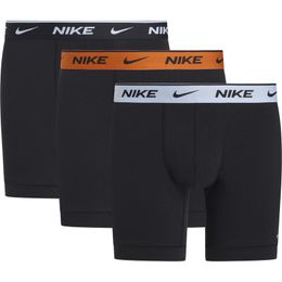 Nike Underwear Herren NIKE Underwear Boxershorts &raquo;BOXER BRIEF 3PK&laquo; Packung, 3er, 3 Stk. mit NIKE Logo-Elastikbund M, 3 Stk.