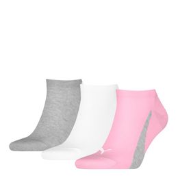 Puma Damen Puma Sneakersocken &raquo;Puma UNISEX LIFESTYLE SNEAKERS 3P&laquo; 3 Stk. tlg. Flache Zehennaht, Rippenb&uuml;ndchen 39-42