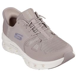 Skechers Damen Slip-On Sneaker &raquo;Vegan Slip-ins: Glide-Step Pro&laquo; Sneaker, Slipper, Freizeitschuh mit Hands Free Slip-ins Funktion grau 39