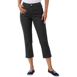 CR&Eacute;ATION L Damen 5-Pocket-Jeans mit Stretch-Anteil black-denim Gr&ouml;&szlig;e 40