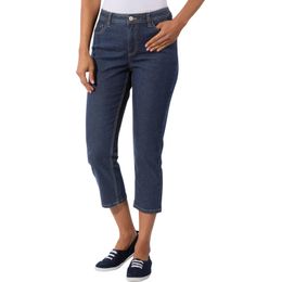 CR&Eacute;ATION L Damen 5-Pocket-Jeans mit Stretch-Anteil dark blue Gr&ouml;&szlig;e 48