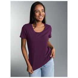 TRIGEMA Damen T-Shirt &raquo;TRIGEMA Damen T Shirt aus Biobaumwolle&laquo; 1 L