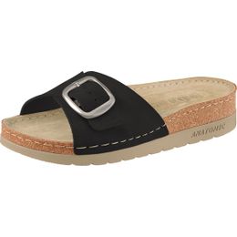 CR&Eacute;ATION L Damen Pantolette mit weicher Polsterung schwarz Gr&ouml;&szlig;e 42