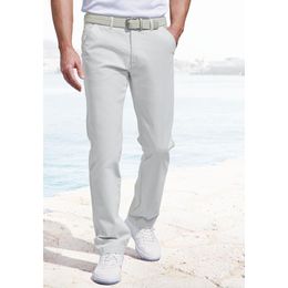 John Devin Herren Chinohose &raquo;regular-fit&laquo; aus elastischer Baumwoll-Qualit&auml;t grau 32, L&auml;nge 30
