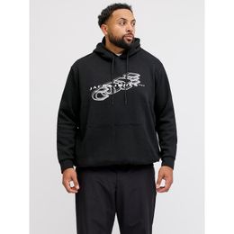 Jack & Jones PlusSize Jack & Jones Plussize Herren Jack & Jones PlusSize Kapuzensweatshirt &raquo;JCOFUSION BRANDING SWEAT HOOD PLS&laquo; 5XL