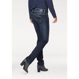 Pepe Jeans Damen Straight-Jeans &raquo;VENUS&laquo; mit schmalem Bein blau 30, L&auml;nge 30