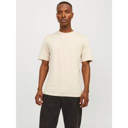 Jack & Jones Jack & Jones Herren Rundhalsshirt &raquo;JJEORGANIC BASIC TEE SS O-NECK NOOS&laquo; wei&szlig; L