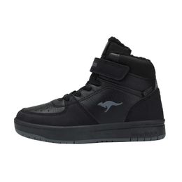 Kangaroos M&auml;dchen Kangaroos Sneaker &raquo;K-CP Bound Mid EV&laquo; wasserabweisend, w&auml;rmendes Innenfutter schwarz 32
