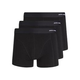 Jack & Jones Jack & Jones Herren Trunk &raquo;JACBASIC BAMBOO TRUNKS 3 PACK NOOS&laquo; Packung, 3 Stk. schwarz S, 3 Stk.