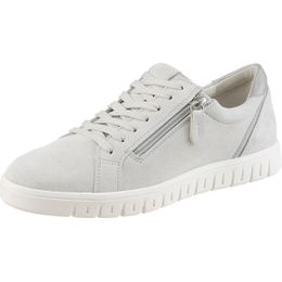 Damen Sneaker f&uuml;r orthop&auml;dische Einlagen geeignet hellgrau Gr&ouml;&szlig;e 38