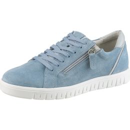 Damen Sneaker f&uuml;r orthop&auml;dische Einlagen geeignet hellblau Gr&ouml;&szlig;e 39