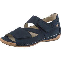 Waldl&auml;ufer Damen Sandalette dunkelblau Gr&ouml;&szlig;e 7,5