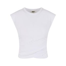 Urban Classics Damen Urban Classics T-Shirt &raquo; Ladies Cropped Wrapped Top&laquo; 1 Stk. XXL
