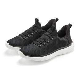 John Devin Herren Sneaker &raquo;Halbschuhe, Freizeitschuhe, Turnschuh&laquo; mit elastischen B&auml;ndern f&uuml;r schnelles Reinschl&uuml;pfen, Unisex VEGAN 40