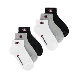 Champion Herren Kurzsocken &raquo;6 Pack Quarter Socks&laquo; Set, 6 Stk. tlg. f&uuml;r sportive Aktivit&auml;ten, sportlicher Look, aus Baumwollmischung 31 (34)