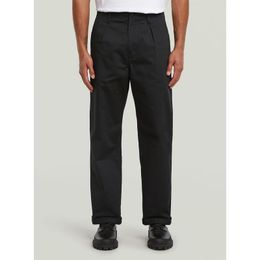 G-Star Raw G-Star Herren G-STAR Chinohose &raquo;Pleated Chino Relaxed Straight&laquo; 31, L&auml;nge 32
