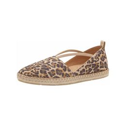 Tamaris Damen Espadrille &raquo; Halbschuhe Leder&laquo; braun 37