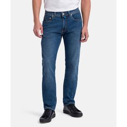 Pierre Cardin Herren Tapered-fit-Jeans &raquo;Lyon Tapered&laquo; blau 32, L&auml;nge 34