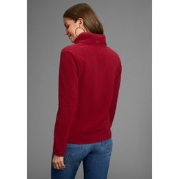 Polarino Damen Fleecejacke aus Teddy-Fleece, &Uuml;bergangsjacke 40