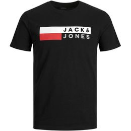 Jack & Jones PlusSize Jack & Jones Plussize Herren Jack & Jones PlusSize Rundhalsshirt &raquo;JJECORP LOGO TEE SS O-NECK NOOS PLS&laquo; 5XL