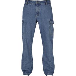 Urban Classics Herren Urban Classics Bequeme Jeans &raquo; Herren Straight Leg Cargo Jeans&laquo; 30, Normalgr&ouml;&szlig;en