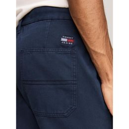 Tommy Jeans Herren Chinohose &raquo;TJM RYAN TWILL CHINO&laquo; mit Logo-Patch blau 34, L&auml;nge 34