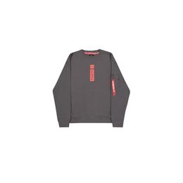 Alpha Industries Damen Sweater &raquo;Alpha PP Sweatshirt&laquo; grau XXL