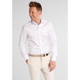 Eterna Herren Langarmhemd &raquo;SLIM FIT&laquo; NON IRON (b&uuml;gelfrei) wei&szlig; 40, Normalgr&ouml;&szlig;en