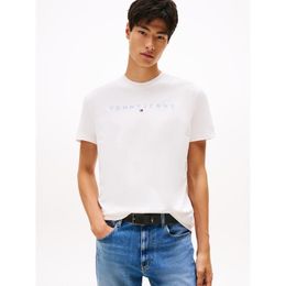 Tommy Jeans Herren T-Shirt &raquo;TJM REG LINEAR LOGO TEE EXT&laquo; bunt XL