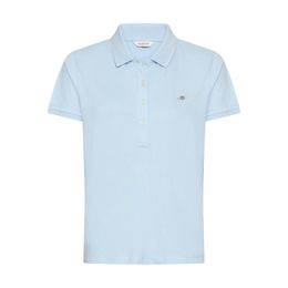 Gant Damen Poloshirt &raquo;Slim Shield Cap Logo Polo&laquo; blau S