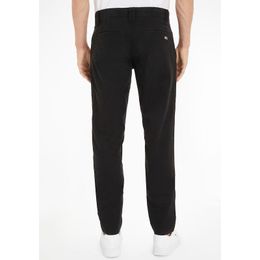 Tommy Jeans Herren Chinohose &raquo;TJM SCANTON CHINO PANT&laquo; mit Markenlabel schwarz 33, L&auml;nge 36