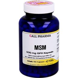 Hecht-Pharma Msm 500 mg Gph Kapseln 180 St